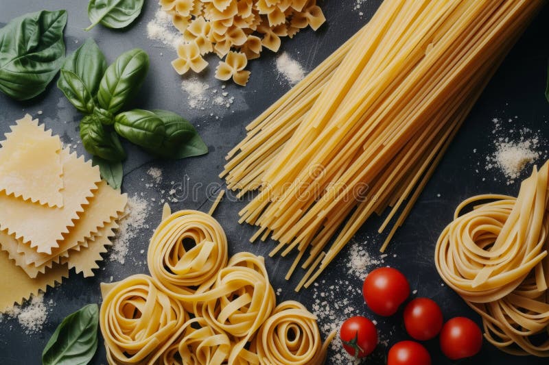 Tasty Italian Pasta ,food ,menu Stock Image - Image of fork, culinary ...