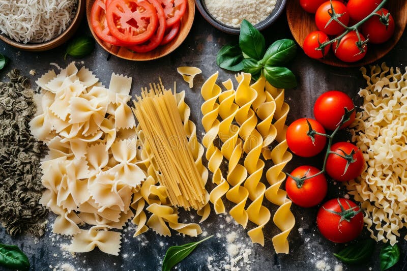 Tasty Italian Pasta ,food ,menu Stock Image - Image of tasty, pasta ...