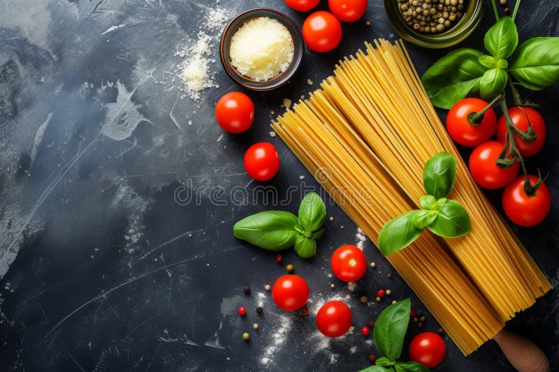 Tasty Italian Pasta ,food ,menu Stock Image - Image of preparation ...
