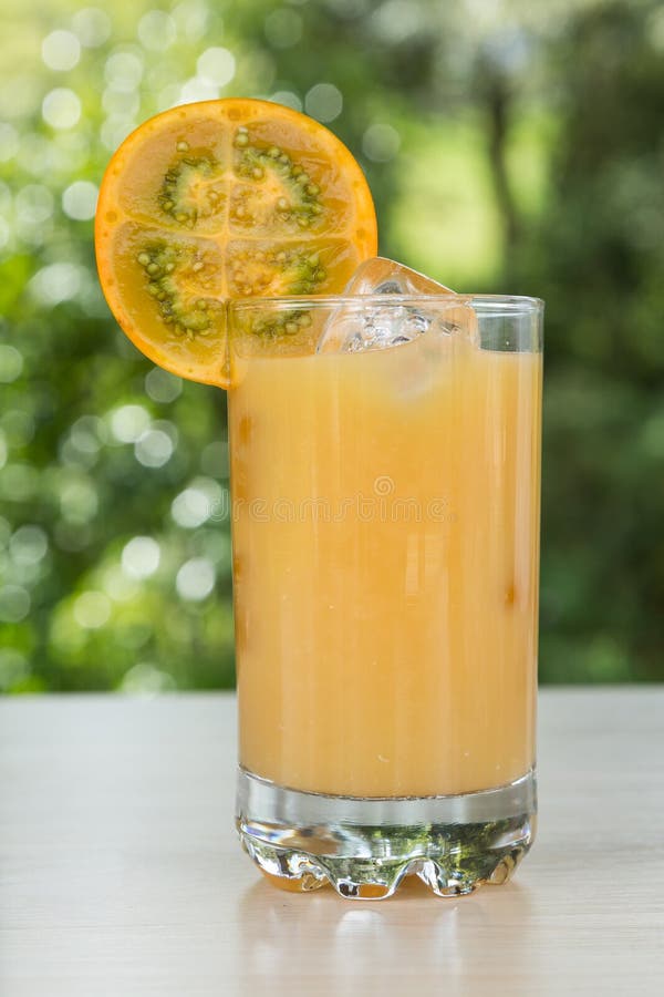 Tasty juice lulo stock image. Image of delicious, prepared - 75773283