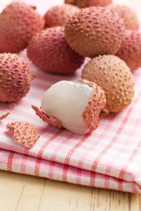 Tasty litchi fruit stock photo. Image of lychee, leechee - 17679344
