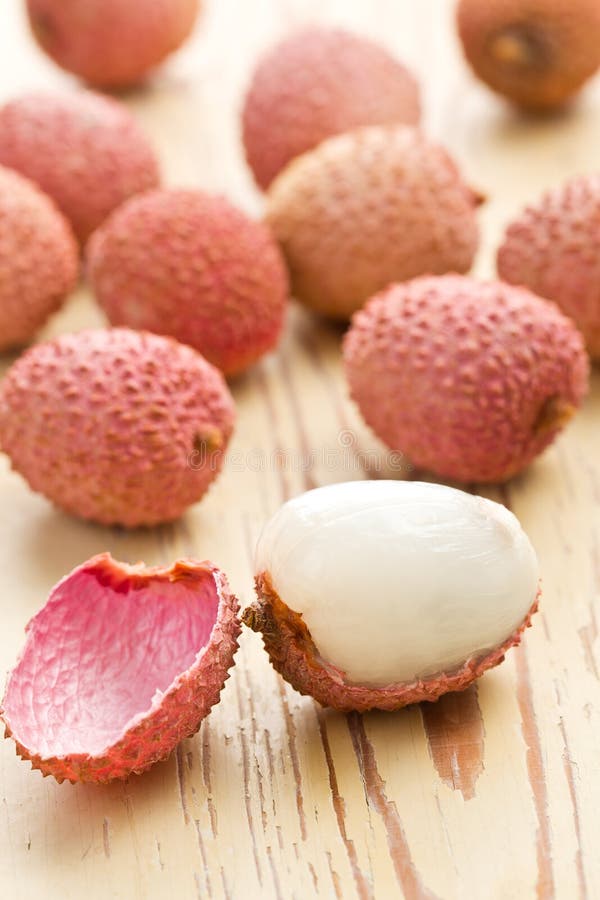 Tasty litchi fruit stock photo. Image of dessert, litchee - 17679330
