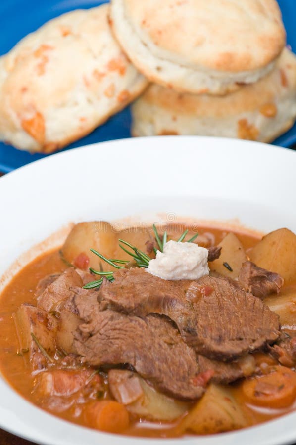 Tasty meat and potato stew stock image. Image of butter - 6899589