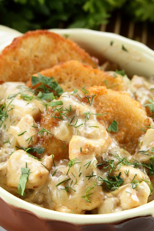 Tasty Pancakes with Garnish Stock Photo - Image of plate, piece: 29424386