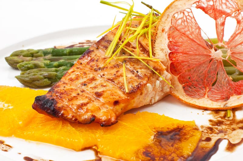 Tasty red fish stock image. Image of seafood, health - 22530725