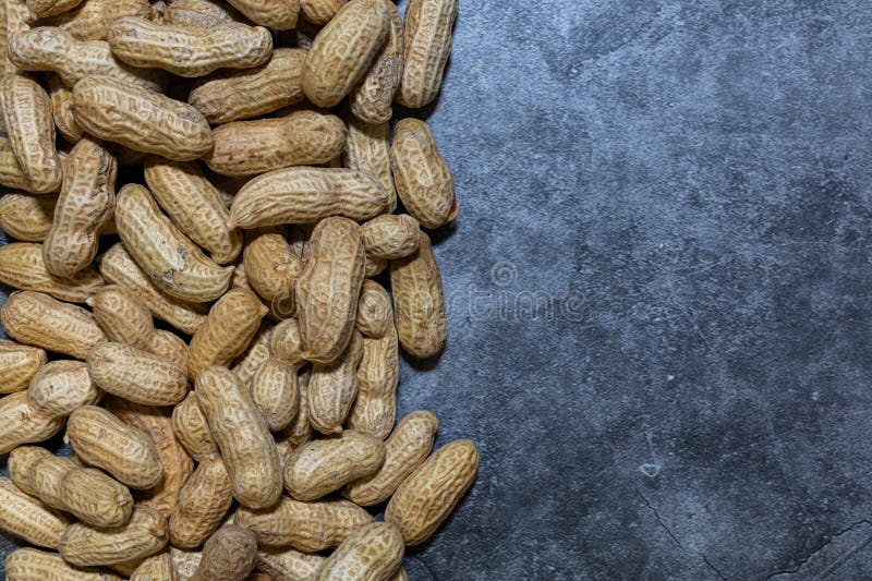 Tasty Roasted Peanuts in the Shell. Stock Image - Image of vegetarian ...