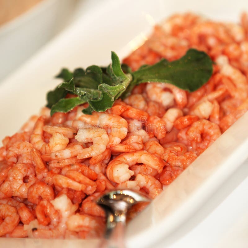 Tasty shrimp or crab stock photo. Image of meals, grilled - 18270942