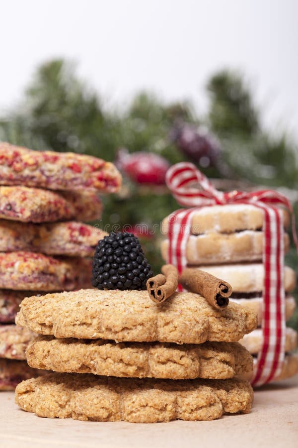 Tasty sweet biscuits stock image. Image of isolated, dessert - 83225849