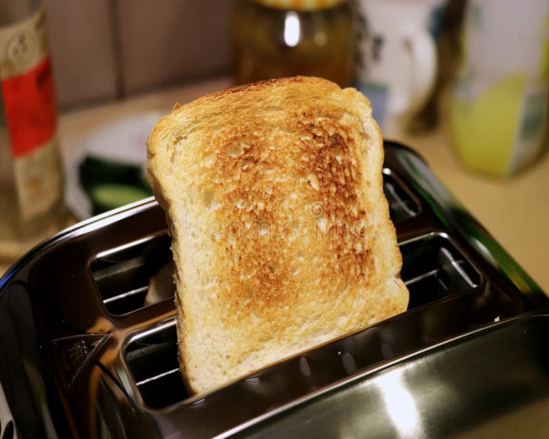 The Tasty Toast for Snack or Breakfest Stock Image - Image of breakfest ...