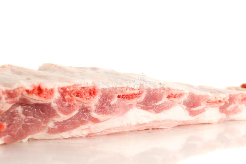 Pork ribs. stock photo. Image of ribs, back, pack, cook - 1907098