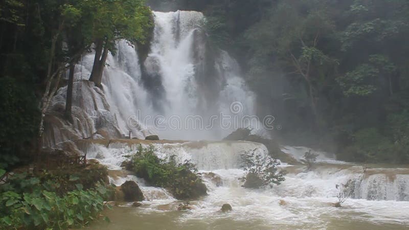Kuang Si Waterfall the Most Popular Tourist Attractions Lung Prabang ...