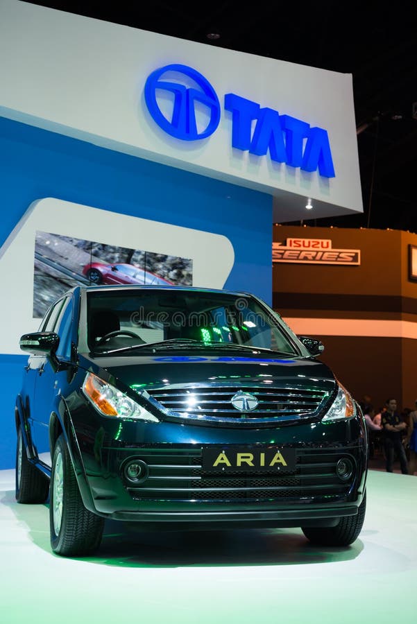 New TATA ARIA at the 30th Thailand International Motor Expo on December ...