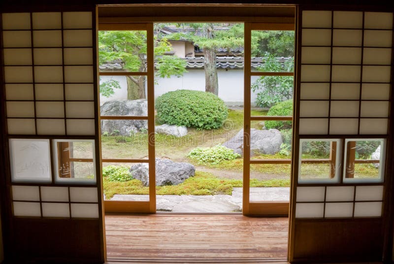 Tatami and Shoji the Old Japanese Room. Stock Photo - Image of shoji ...