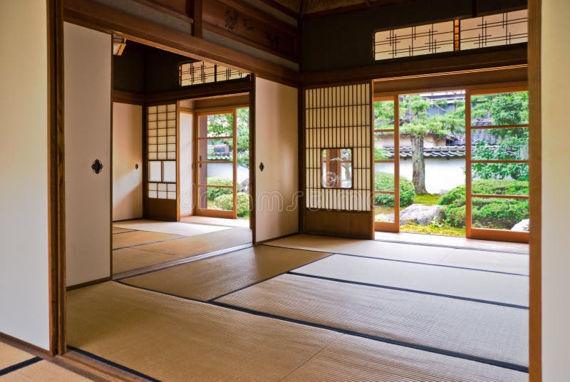 Tatami and Shoji the Old Japanese Room. Stock Image - Image of japan ...