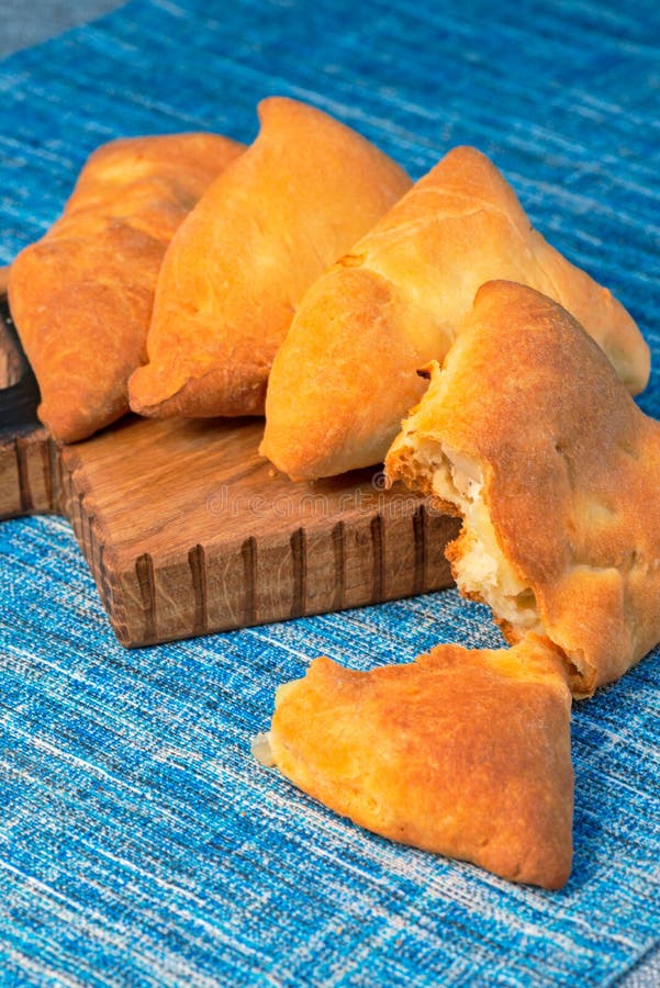 Tatar National Pie Echpochmak Stock Image - Image of food, echpochmak ...