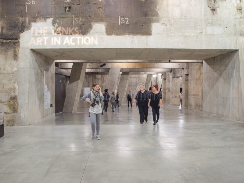 The Tanks at Tate Modern, Wayfinding & Signage - jolothai