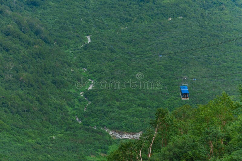 Tateyama Ropeway stock image. Image of mountain, asia - 83435251