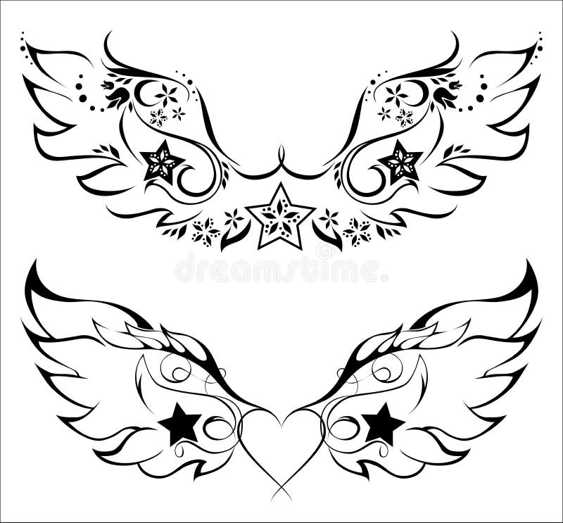 Tatouage illustration de vecteur. Illustration du clavette - 13689737