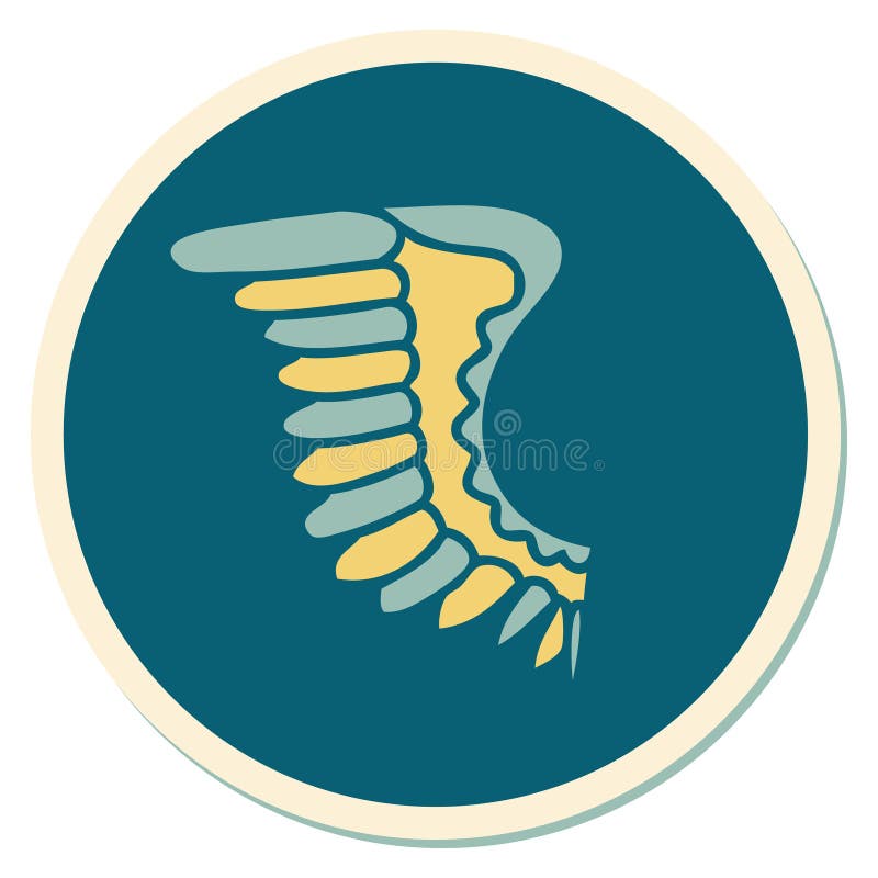 Tatouage Traditionnel D'une Aile Illustration de Vecteur - Illustration ...