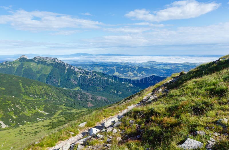 Summer Tatra Mountain, Poland Stock Photo - Image of scene, hike: 30290340