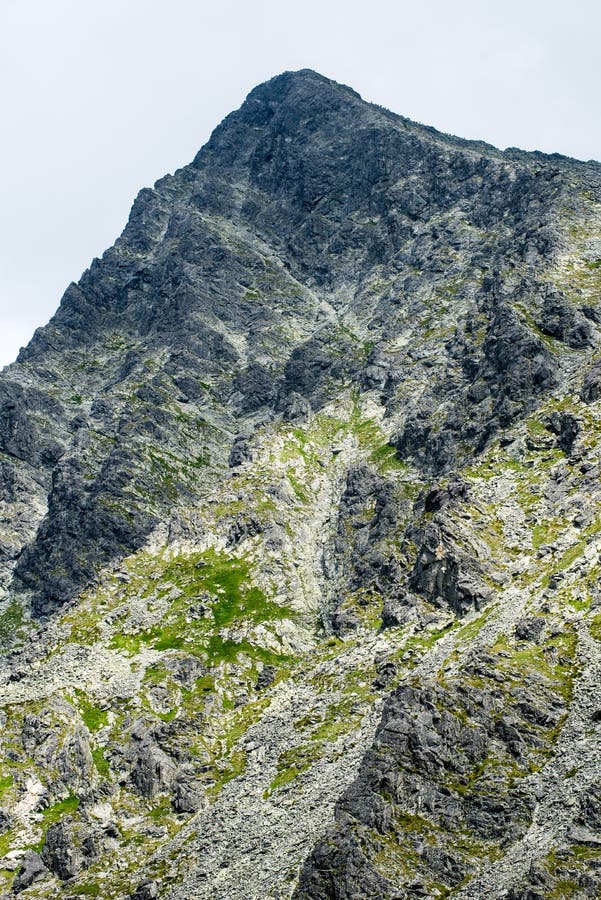 Tatra Mountains in Slovakia Covered with Clouds Stock Image - Image of ...