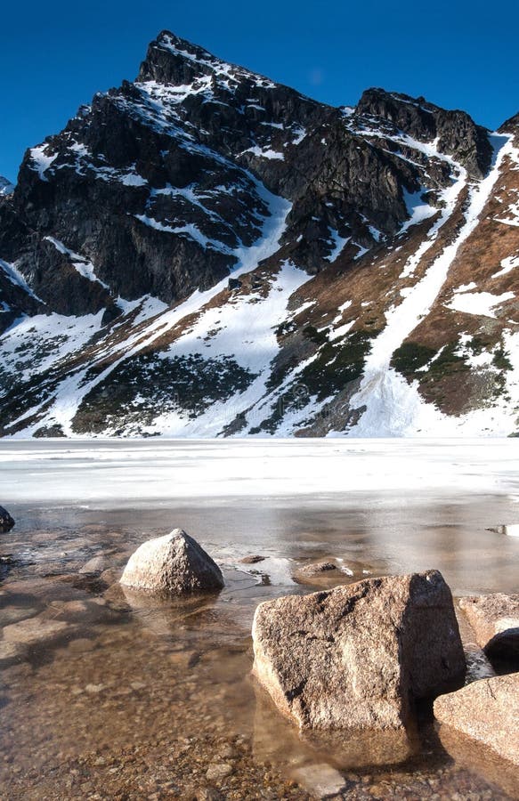 Tatra Mountains in Spring Time, Poland. Stock Image - Image of green ...