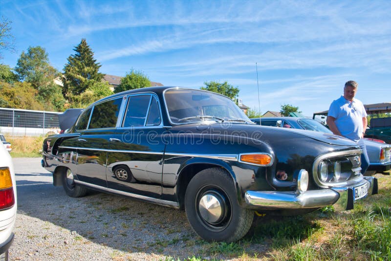 Tatra 603, Produced from 1956 - 1975, V8 Engine Editorial Image - Image ...