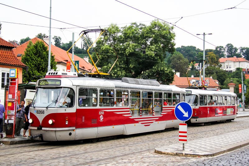 Tatra T3R redaktionell fotografering för bildbyråer. Bild av ...