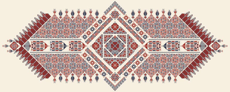 Tatreez Decorative Symbol 8 Stock Vector - Illustration of embroidery ...