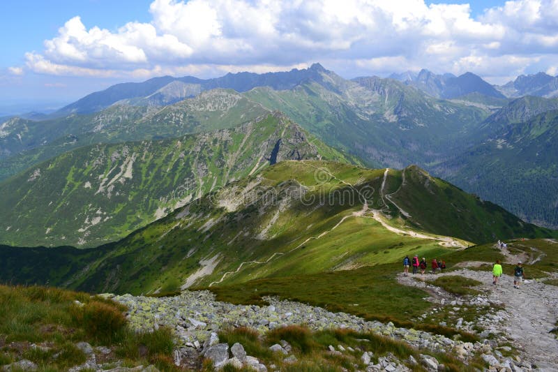 Tatry Mountains - Poland stock photo. Image of trekking - 313003494