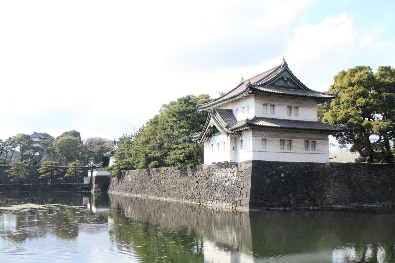 Tatsumi keep of Edo castle stock photo. Image of tokyo - 68948944