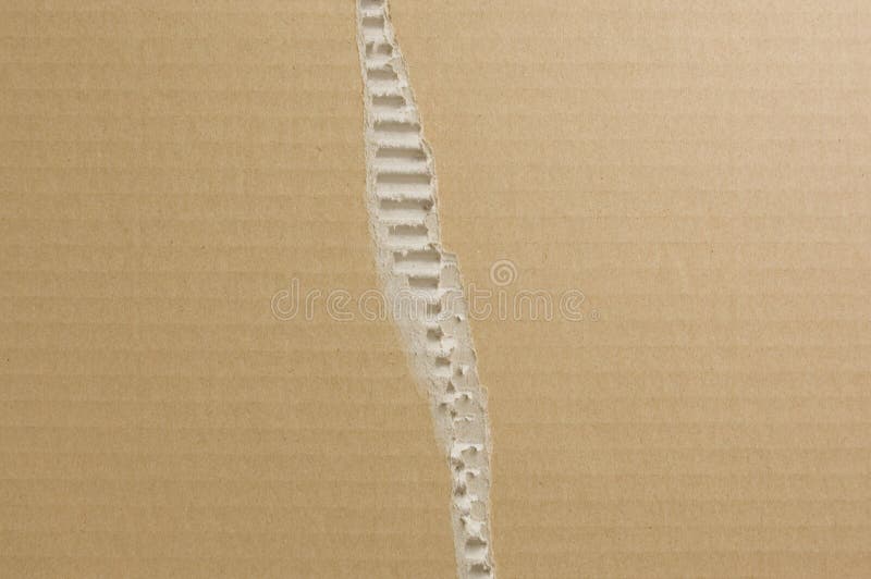 Tattered Cardboard Background. Stock Image - Image of packaging, dirty ...