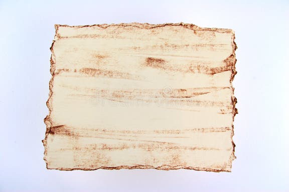 Tattered Paper stock photo. Image of brushlayer, mark, dried - 343442