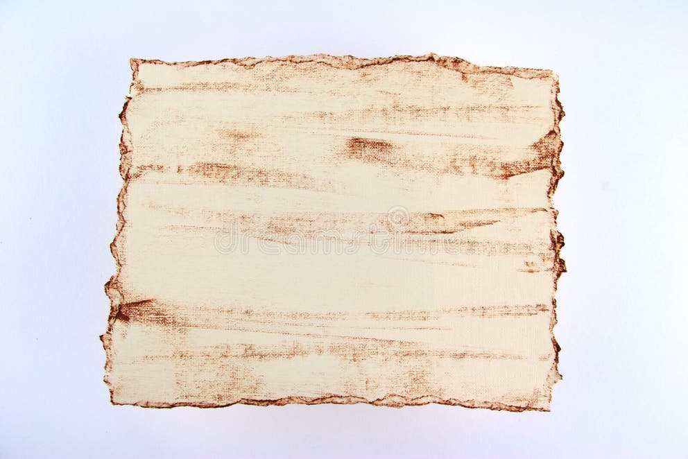 Tattered Paper stock photo. Image of brushlayer, mark, dried - 343442