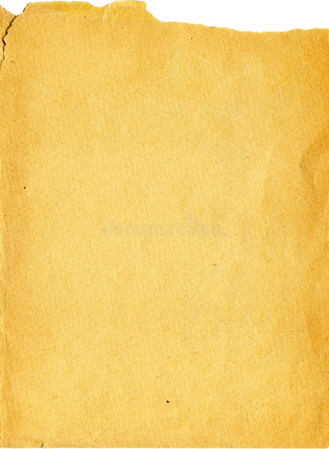 Vintage torn paper texture stock image. Image of page - 10497193