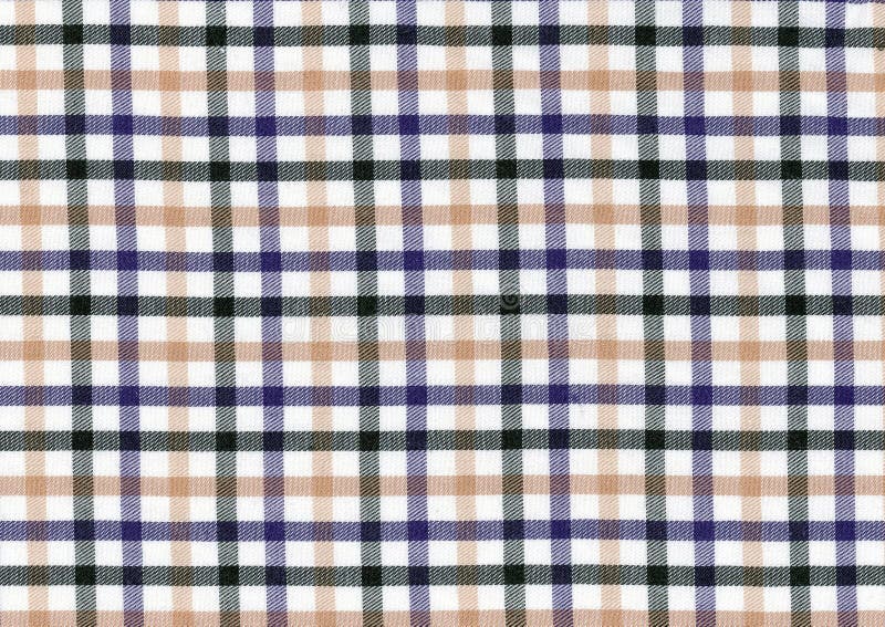 Tattersall Check Pattern Fabric Stock Image - Image of cloth, garment ...