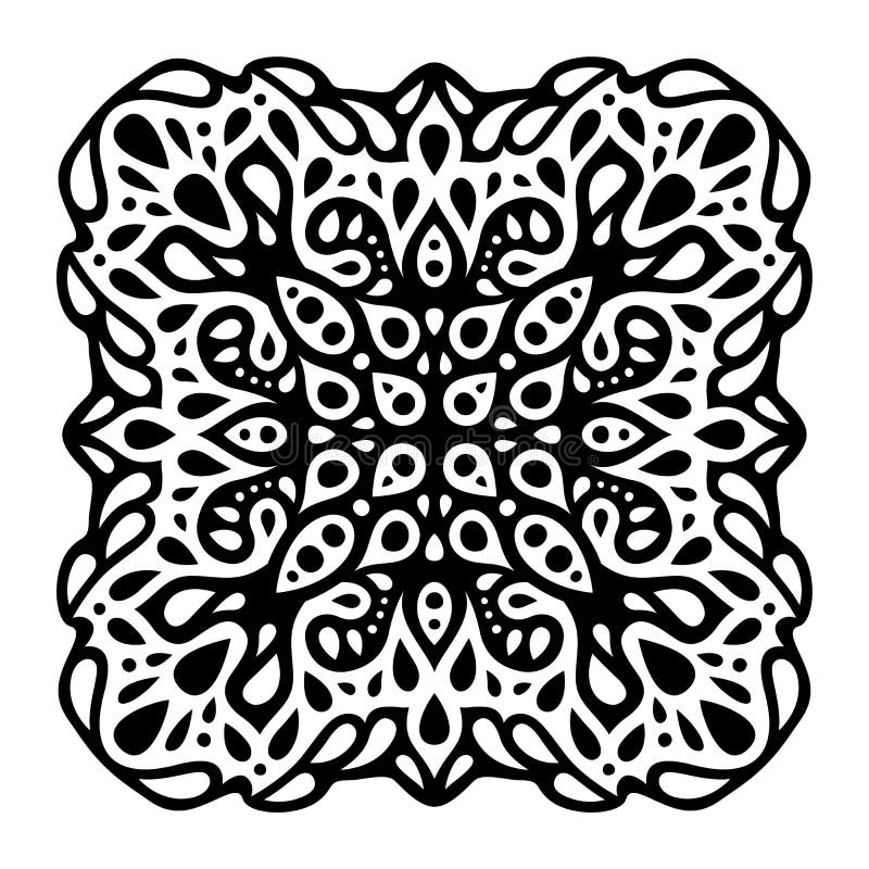 Liquid art tattoo stock vector. Illustration of drops - 28753138