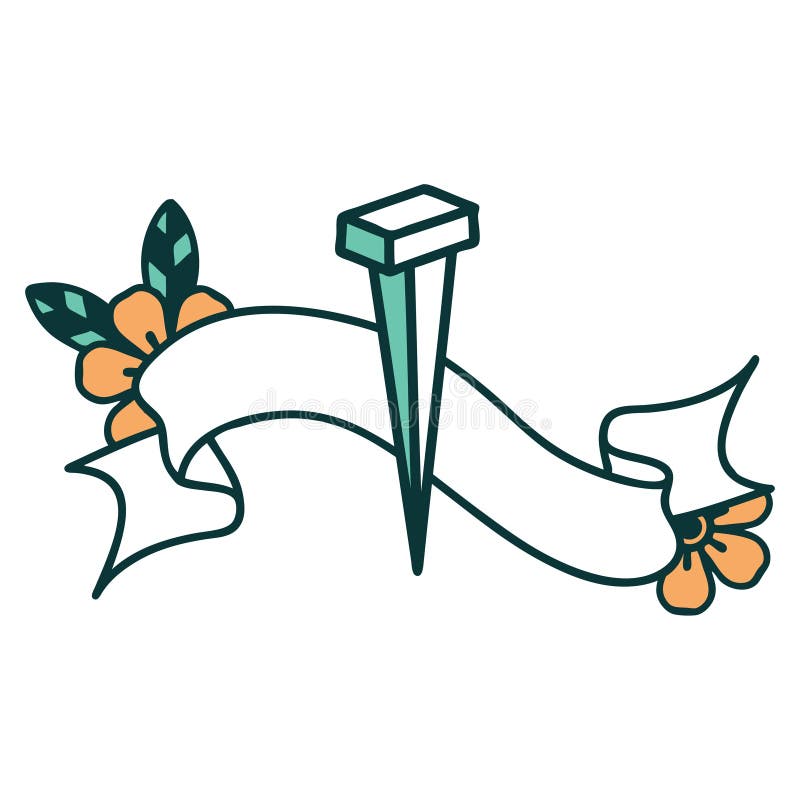 Iron nail vector icon stock vector. Illustration of pictogram - 155998497