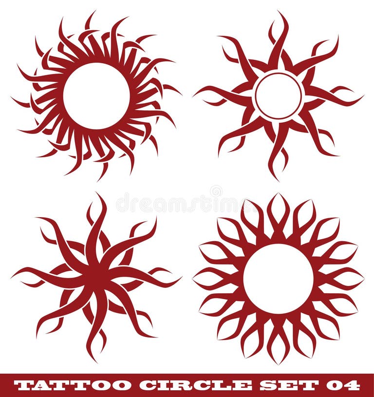Tattoo Circle Stock Illustrations – 119,158 Tattoo Circle Stock ...