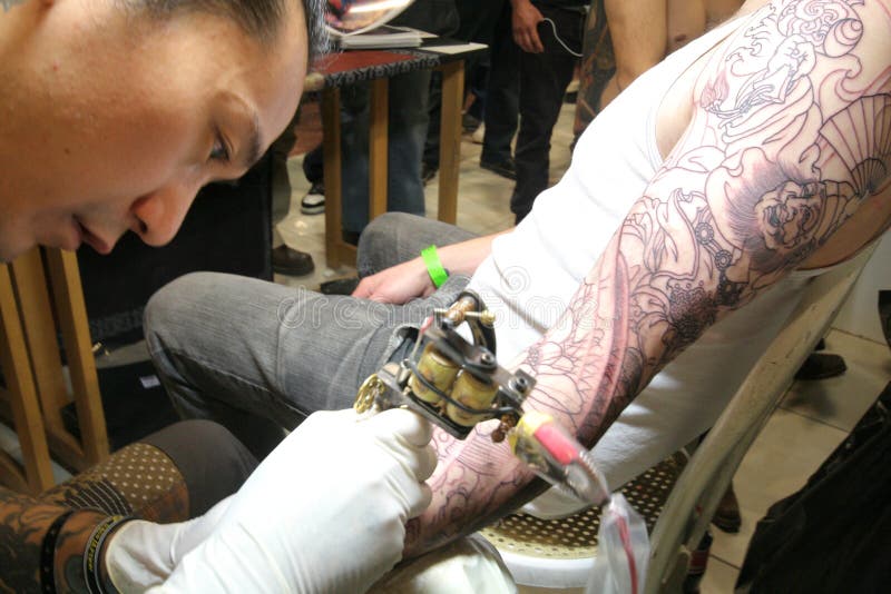 Dragon Tattoo Men Stock Photos - Free & Royalty-Free Stock Photos from ...