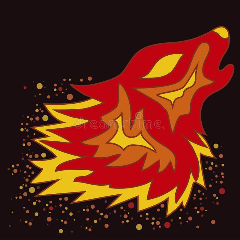 Fire Wolf Logo Stock Illustrations – 1,742 Fire Wolf Logo Stock ...