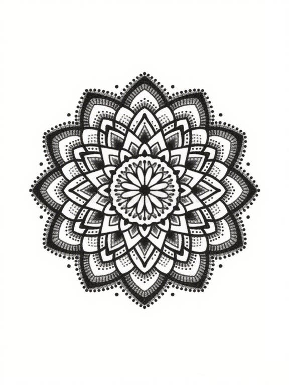 Mandala flash stock illustration. Illustration of text - 391658834