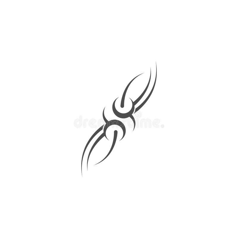 Tattoo Icon Logo Design Template Vector Illustration Stock Vector ...