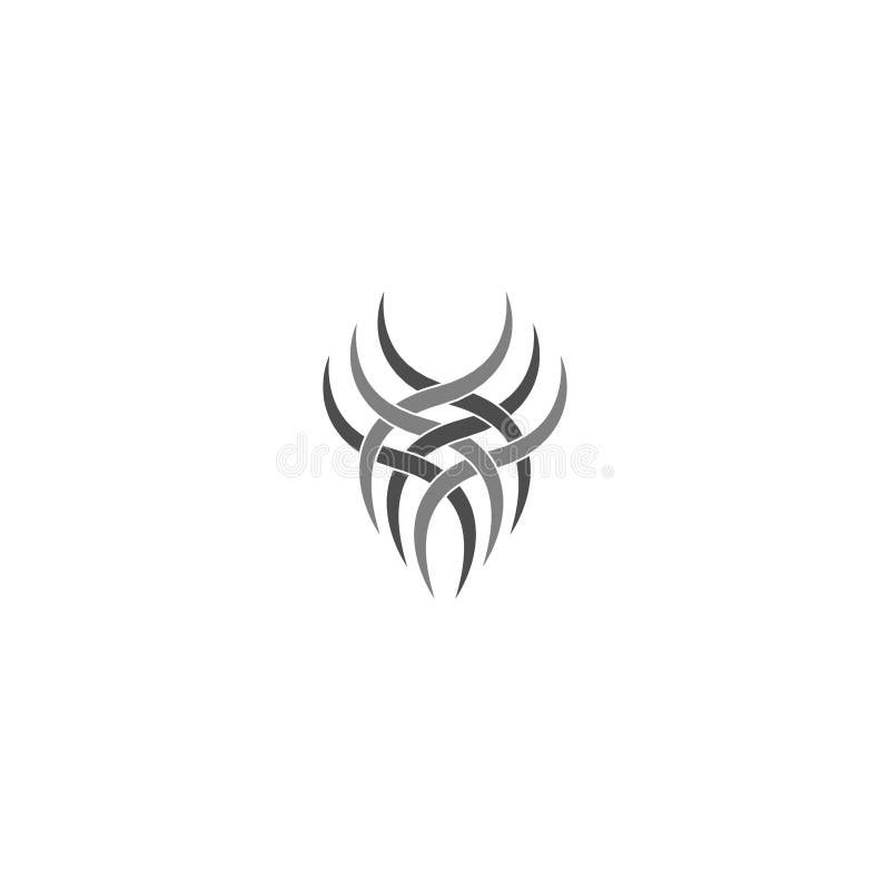 Tattoo Icon Logo Design Template Vector Illustration Stock Vector ...