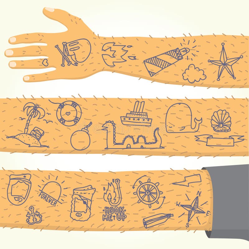 Long Cartoon Hand Holding Empty Sing Board. Promotion or Sale Concept ...