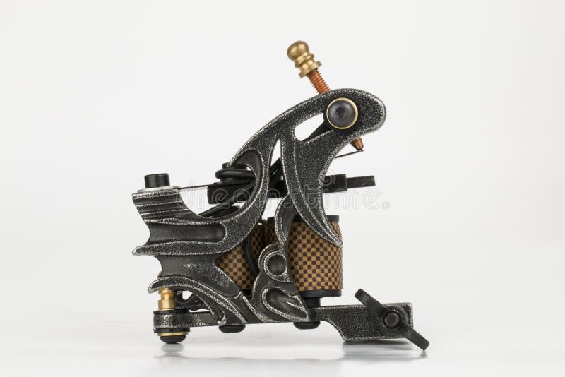 Tattoo machine ( gun ). stock image. Image of supply - 42743699
