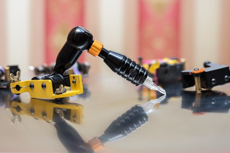 Tattoo machine stock image. Image of handmade, pain - 101821413