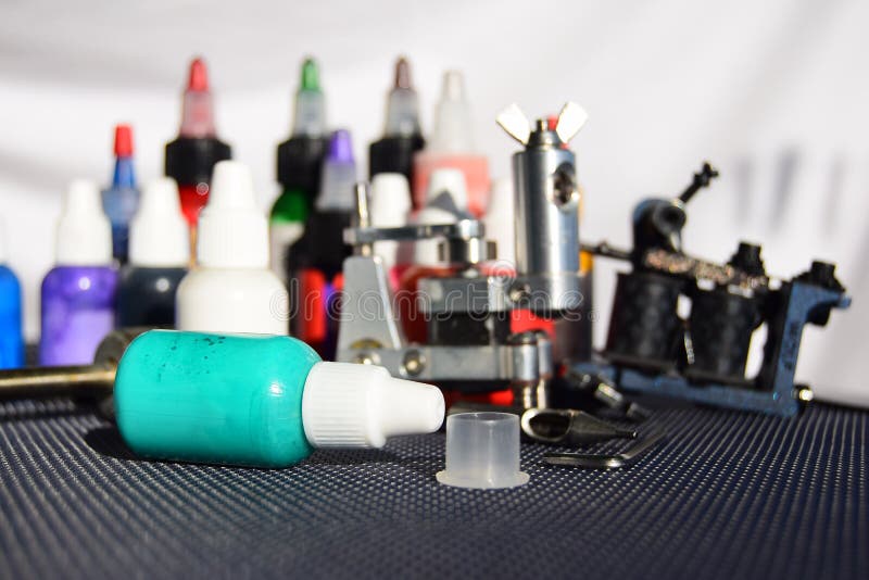 Tattoo machine stock image. Image of induction, mechanism - 102718081