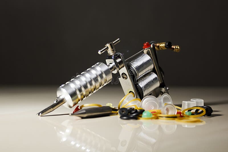 Tattoo Machine for Tattooing Stock Photo - Image of tattoo, needle ...