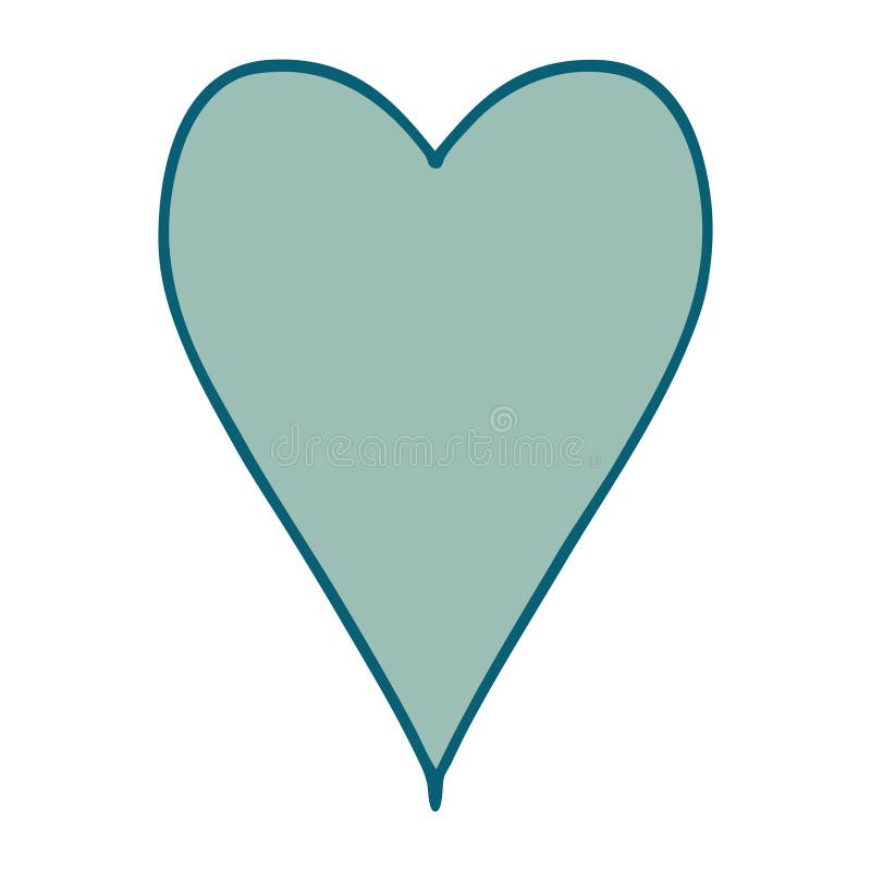Tattoo Style Icon of a Heart Stock Vector - Illustration of style, love ...